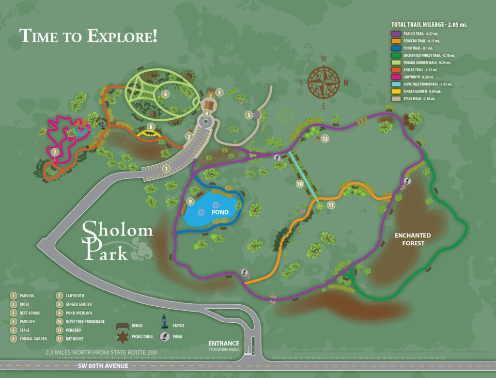 PARK MAP – Sholom Park