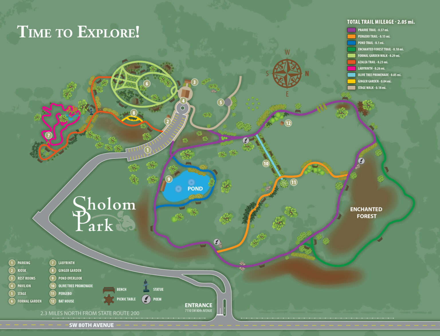 PARK MAP – Sholom Park