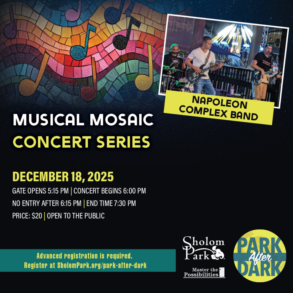 Park After Dark: Napoleon Complex Band – Sholom Park
